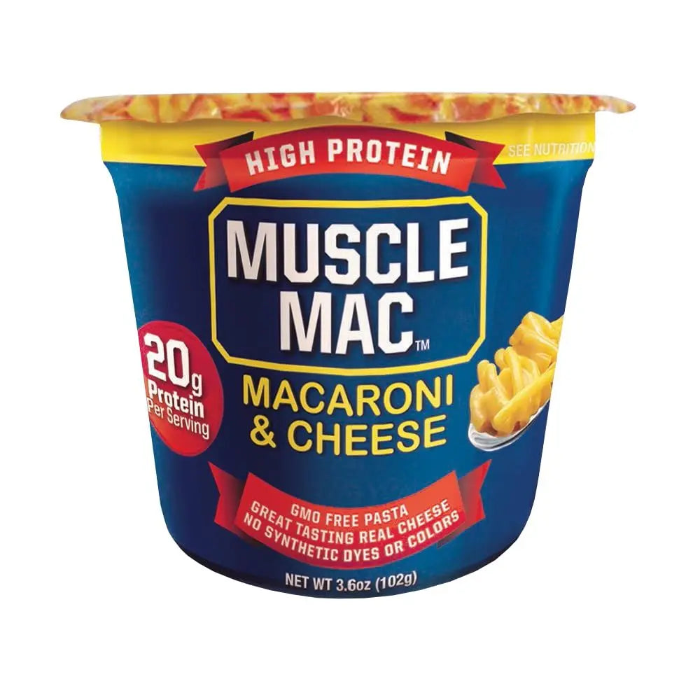 MUSCLE MAC HIGH PROTEIN MACARONI & CHEESE – Protein Market